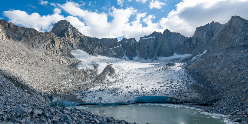 Palisade Glacier in the Sierra Nevada - Creativity Workshops